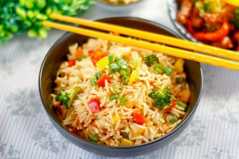 Healthy Fried Rice Recipe - NutraPhoria School of Holistic Nutrition